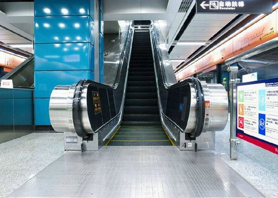 Humanzied Brand Lift Escalator with lots of pattern and safe