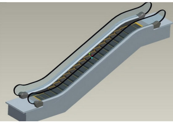 Commercial Escalator Customized multicolored comb function 380V / 50Hz