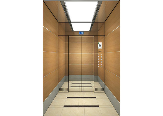 1.5m/s Speed Machine Roomless  Elevator High precision braking system