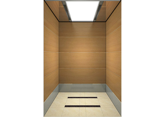 1.5m/s Speed Machine Roomless  Elevator High precision braking system