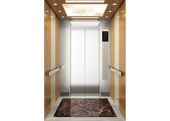 Power with cleanness and quiet  Mini-machine room passenger elevator of Guangri