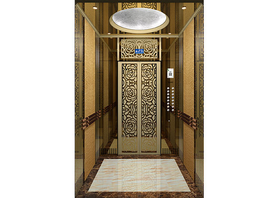 Intelligent Small Commercial Elevators machine room design Equipped with inching levelling device