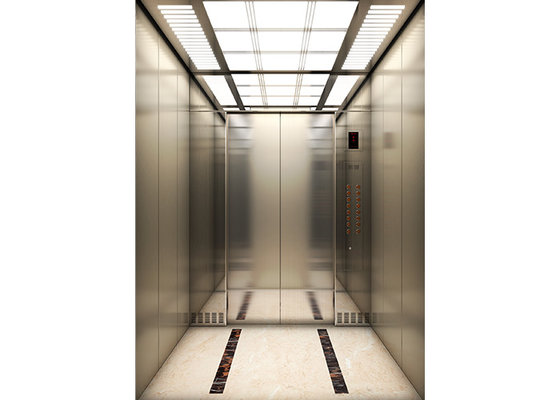 Mini-Mahine room elevator with more clear height for human care