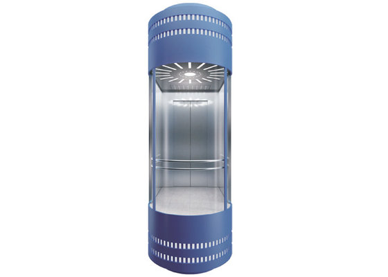 Different types Panoramic Elevator with fashionable  glass cabin