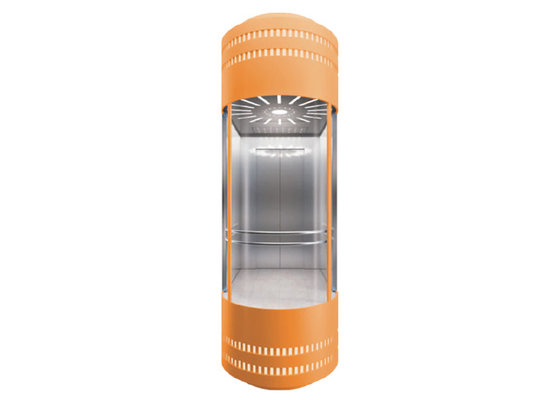 Different types Panoramic Elevator with fashionable  glass cabin