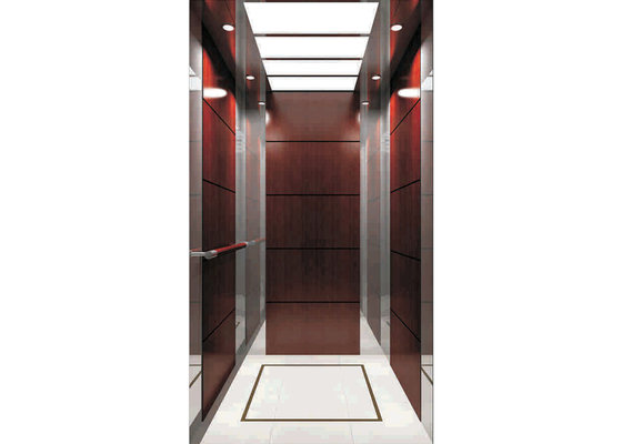 0.4m/s Speed Home elevator series LED illuminator with trendy car decoration