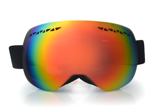 Ski Goggles- Male/Female, TPU/PC, Double Lens, Anti-Fog, Fashionable/Lightweight/Comfortable/Wind-Resistant/Pro