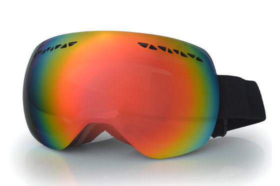 Ski Goggles- Male/Female, TPU/PC, Double Lens, Anti-Fog, Fashionable/Lightweight/Comfortable/Wind-Resistant/Pro
