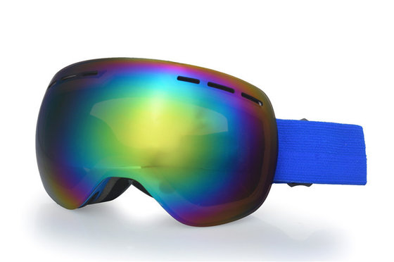 Ski Goggles- Male/Female, TPU/PC, Double Lens, Anti-Fog, Fashionable/Lightweight/Comfortable/Wind-Resistant/Pro