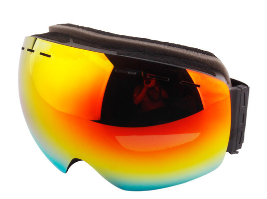 China Factory 2018 Frameless Big vision Ski Goggles With High Quality