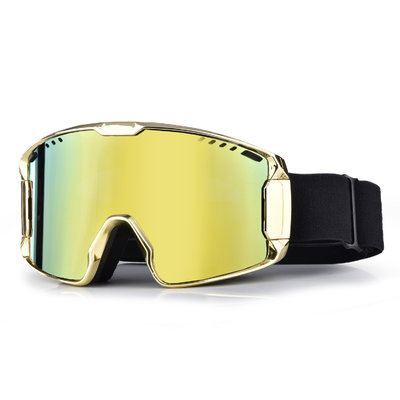2018 new style ski snow snowboard goggles snow goggles with mirrored REVO coating lens