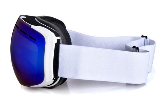 Best sell China supplier 2019 new style magentic ski goggles with ventilation system and customized made strap