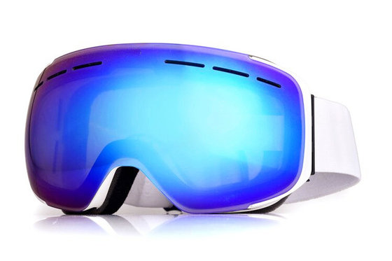 Best sell China supplier 2019 new style magentic ski goggles with ventilation system and customized made strap