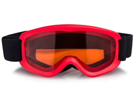 Colorful cute children use safety ski goggles, good quality full REVO gold lens and customzied cute frame ski goggles