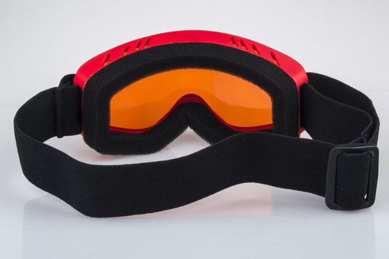Colorful cute children use safety ski goggles, good quality full REVO gold lens and customzied cute frame ski goggles