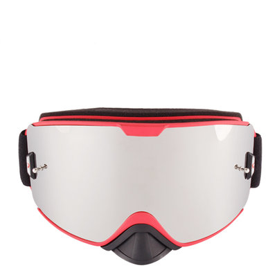 Grey lens 2019 new style motorcycle goggles, clear hot sale style motocross goggles with full REVO function lens
