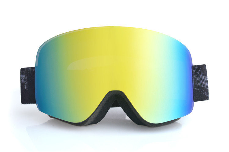 FDA CEE FCC approved rubber ski goggles with high quality and good price