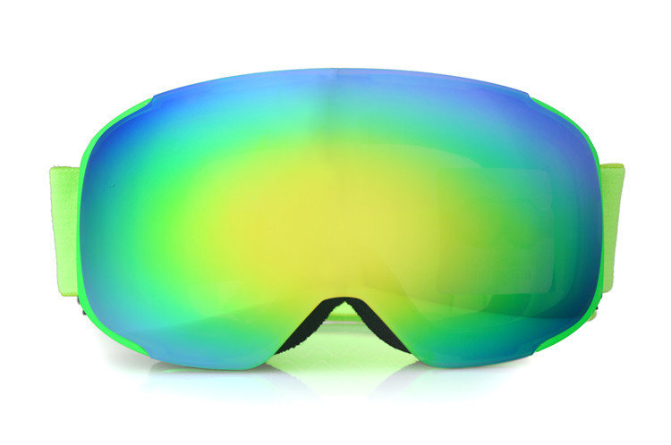 Hot sale newest design big lens customized snow ski goggles with high quality