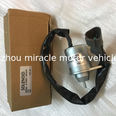 1500-3024 Fuel Stop Solenoid for Perkins, VDC 12, P/N 41-9100  stop  switch