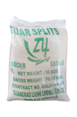 confectionery / meat / fruit juice guar bean splits Dehusking dressings