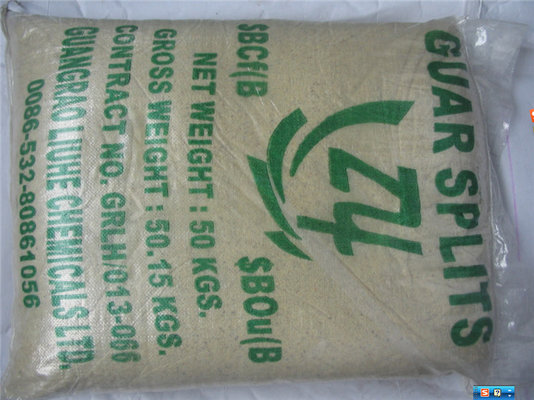 High purity Guar Gum Splits high viscosity raw material for guar gum powder
