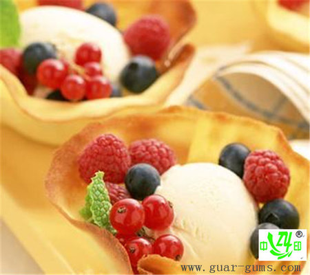 Bread / Cakes / Pastries organic guar gum strong hydrogen bonding film forming properties