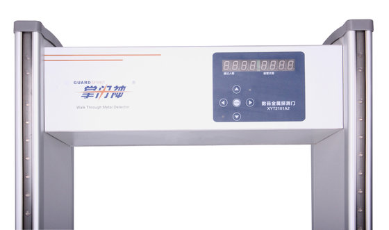 6 Multi Zones Security Walk Through Metal Detector Gate With High Sensitivity XYT2101A2