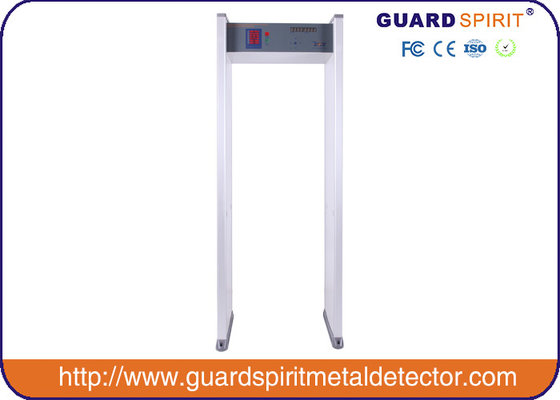 Security 6 Zones Walkthrough Archway Metal Detector With Sound Alarm