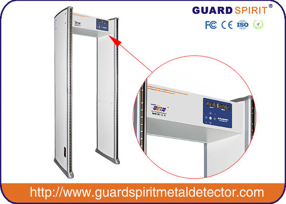 High Sensitvity Metal Detector Gate With 6 Zones Walkthrough Metal Detector