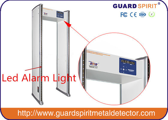 Public security check Walk Through Metal Detector scanner 6 zone 1990mm X700mm X500mm