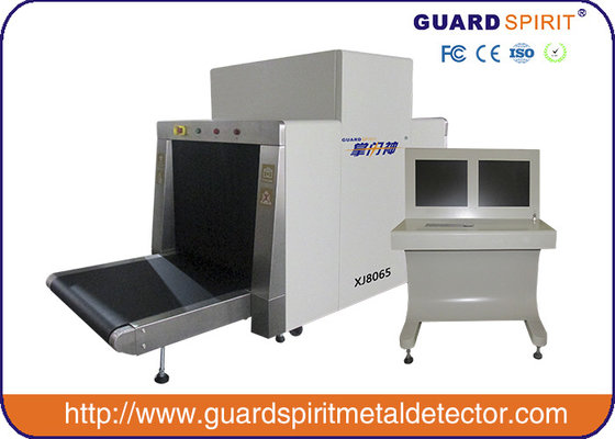 Large Size Security Baggage Inspection System , 80*65cm Tunnel X ray Machine For Airport
