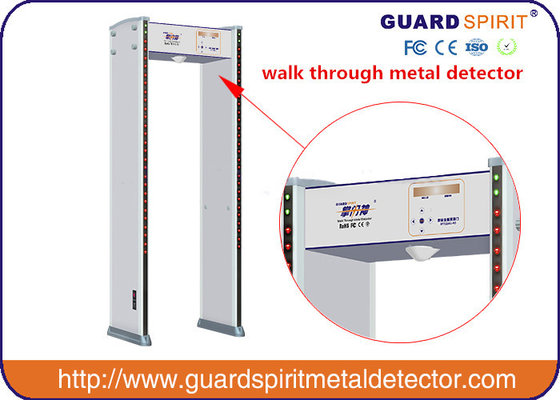 High Sensitivity Waterproof Security Metal Detector Gate With CCTV Camera