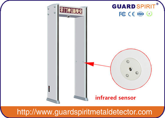 Audible Alarm Metal Detectors For Security Full Body Scanner With 6zones