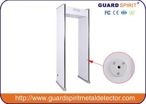 18 Zones Walk Through Archway Metal Detector Gate 4 columns LED light alarm for Exhibition Centers