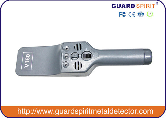 Security Hand Held Metal Detector Body Scanner With 7.4V Lithium Battery