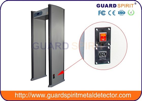 Professional Alarm Door Frame Metal Detector 70KG Network support for Gym