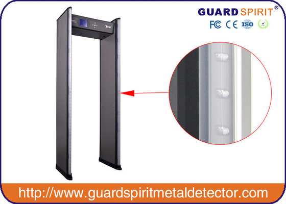 5.7 Inch LCD Screen Multi Zone Walk Through Security Scanners AC85V~264V / 50-60HZ