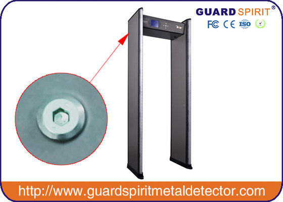 LCD Screen Walkthrough Scanner Metal Detector Door / Metal Detecting Equipment