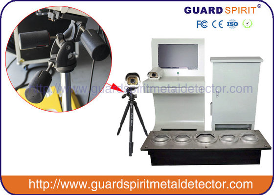 22 Inch LCD Screen Automatic Under Vehicle Inspection System With Line Scan CCD Camera Sensor