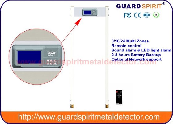 Guard Spirit  Walk Through Metal Detector For Railway Stations Airport Security