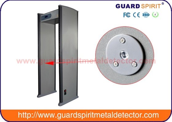 Multi Zones Security Door Frame Metal Detector , Walk Thru Metal Detectors