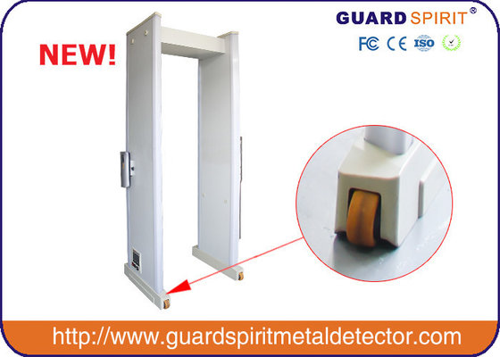 High Sensitivity Intelligent Walk Through Metal Detector , Door Frame Security Metal Detector For Airport