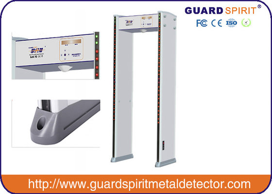 High Sensitivity Portable Full Body Scanner , Walk Through Metal Detectors With Cctv Camera