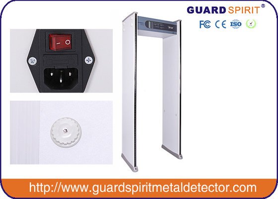 Lightweight Archway Metal Detector Walk Through For Airport Security , 12 Months Warranty