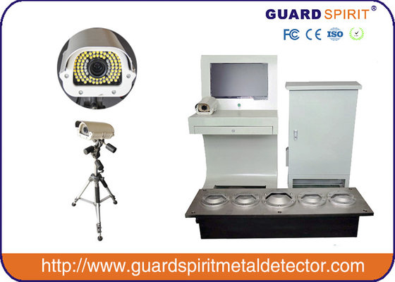 High Resolution Fixed Type Under Car Checking System , Under Vehicle Inspection System For Anti-Terrorism