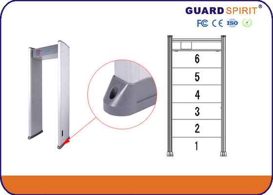 Popular Door Frame Metal Scanner Detector , Economic Security Walk Through Gate