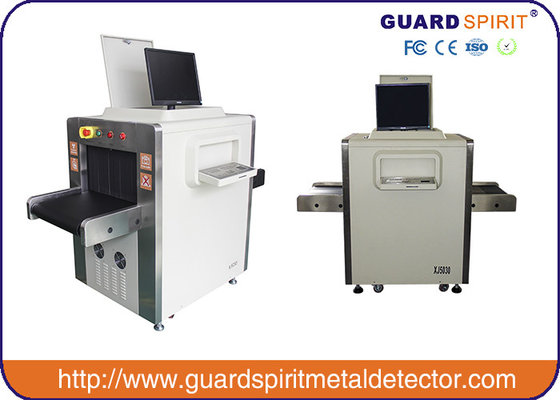 50*30cm Small Tunnel Security Baggage Scanners , X ray Luggage Scanner For Hotel / Customs / Subway