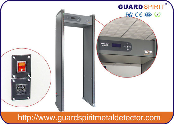 High Sensitivity Airport archway Metal Detector , Walkthrough Metal Detector For Security