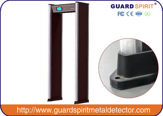 High Sensitivity Airport Metal Detector Gate / Waterproof Walk Through Metal Detector For Security