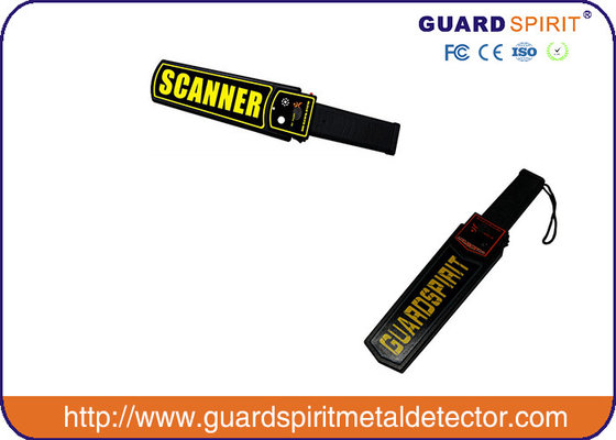 CE Approved 9V Portable Security Metal Detector , Handheld Metal Scanner For Security